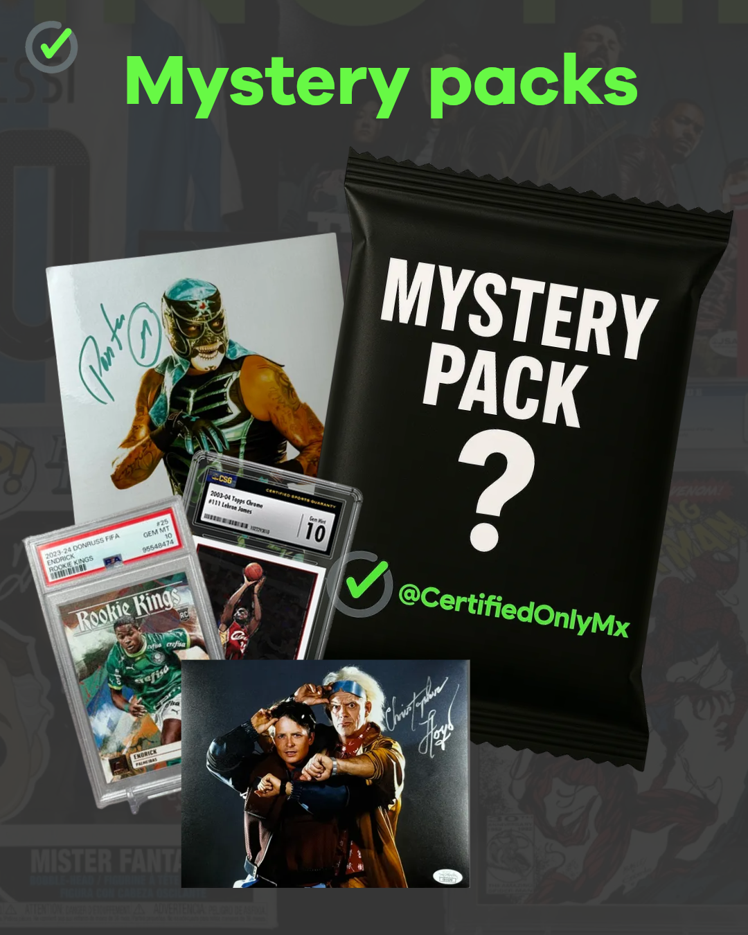 Mystery packs 🔮 – Certified Only