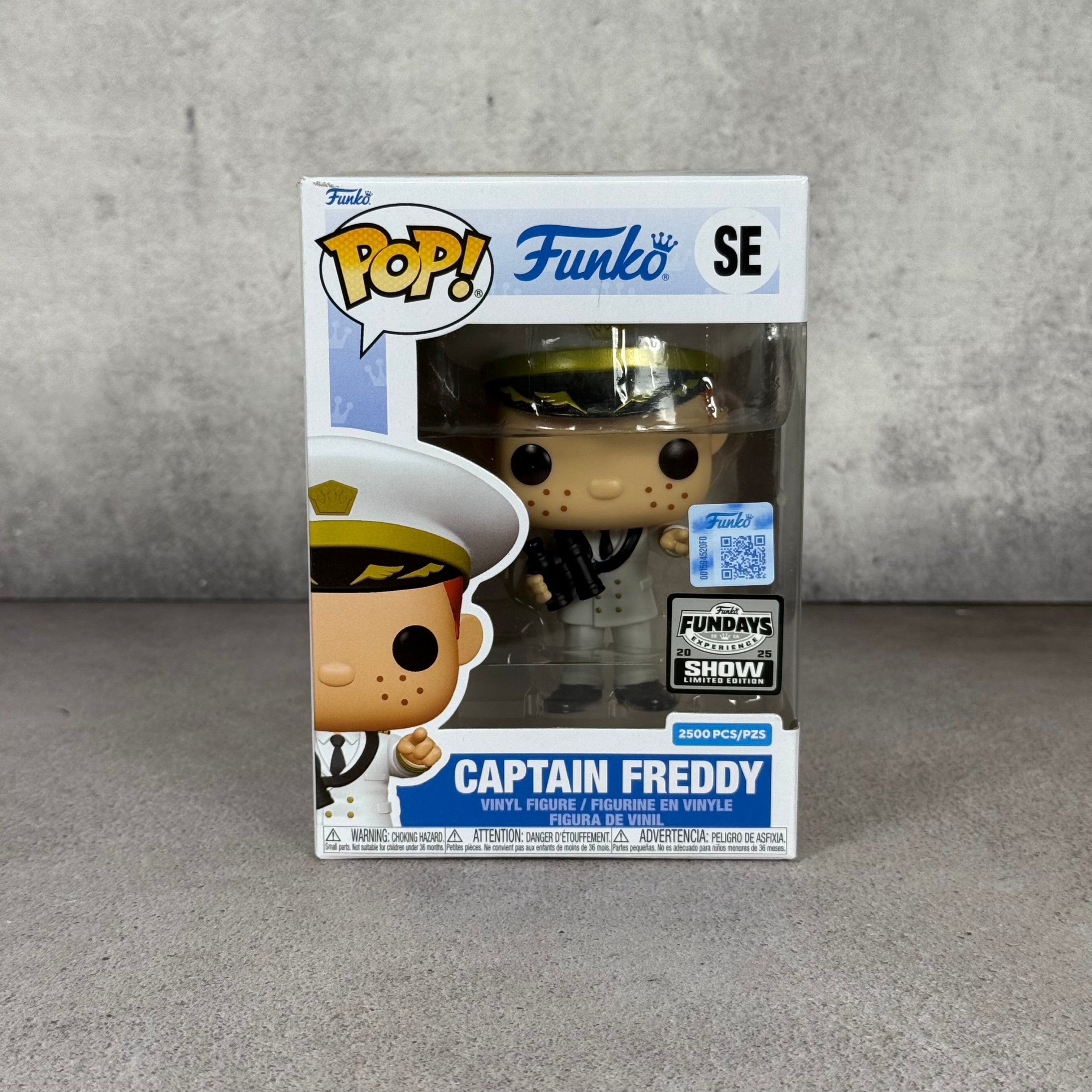 Freddy Funko Captain Fundays 2025 – Certified Only